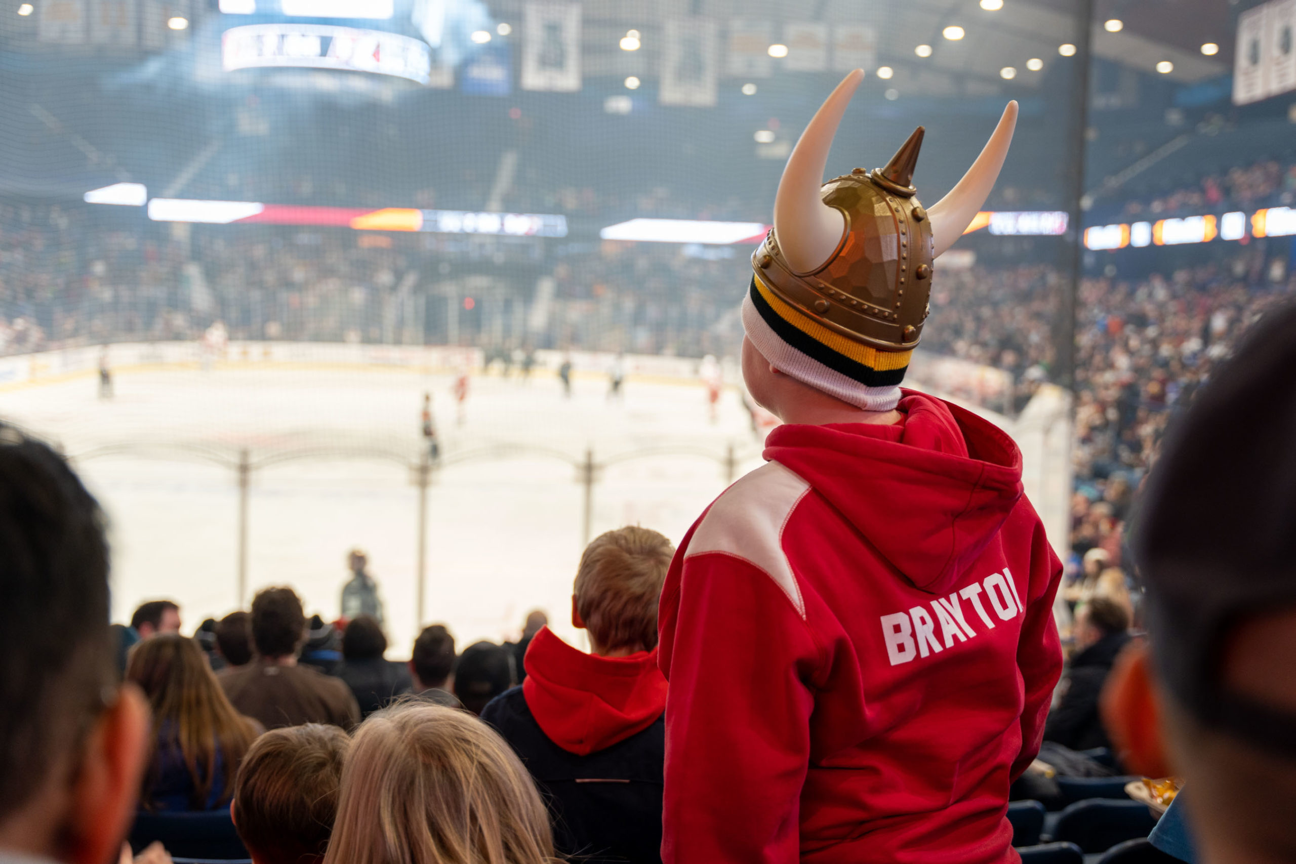 Grace Choir Sings at the Chicago Wolves Game! - Grace Lutheran School