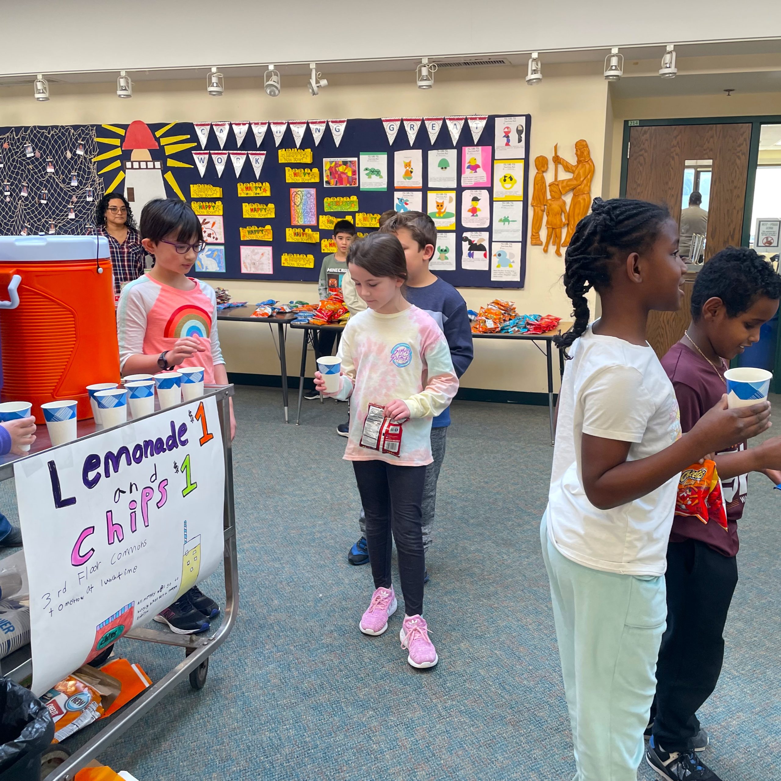 4th Grade Lemonade Stand Service Project - Grace Lutheran School