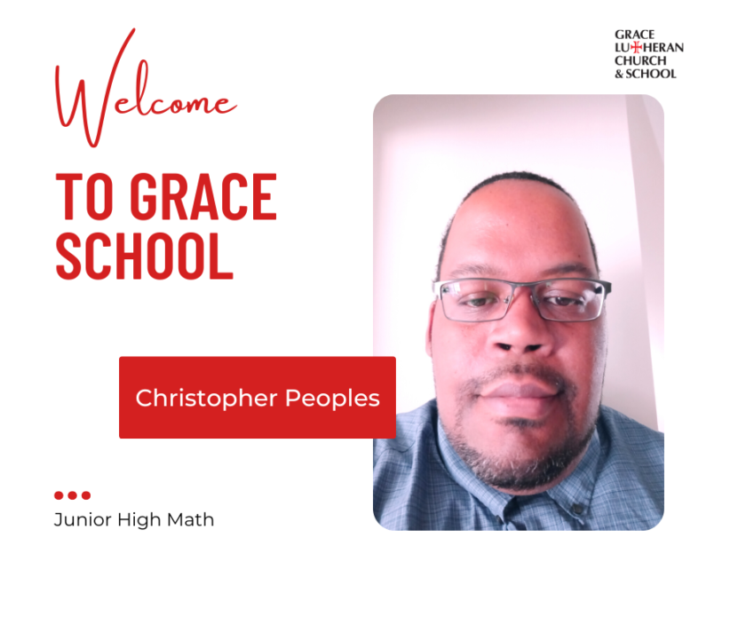 Meet our Junior High Math Teacher - Grace Lutheran School