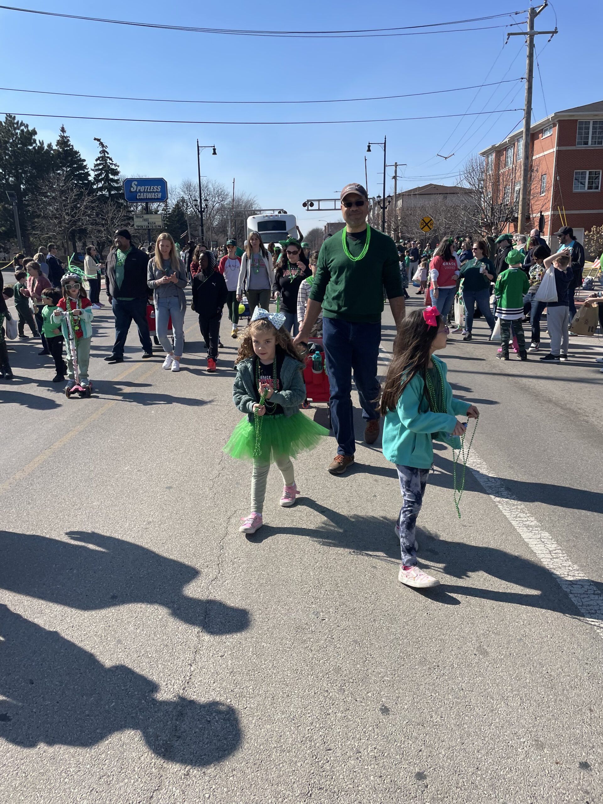 Grace at the Forest Park St Patrick’s Day Parade! - Grace Lutheran School