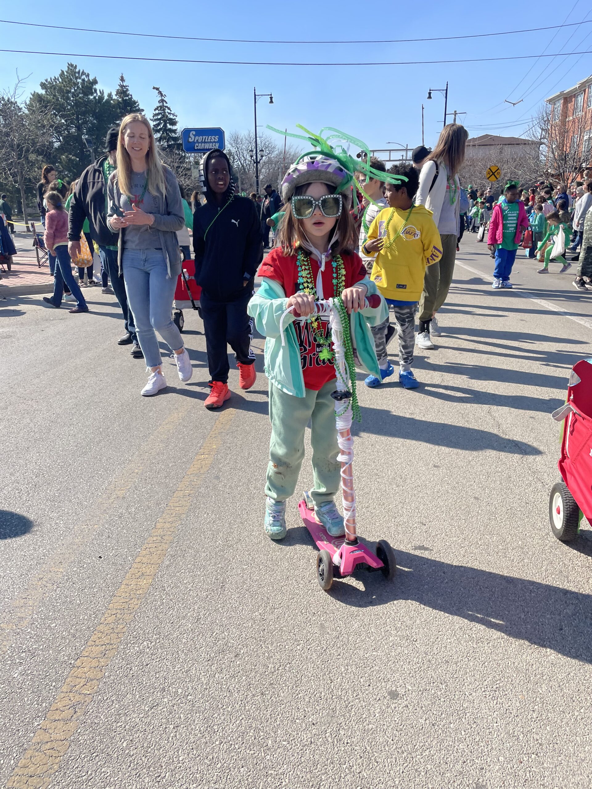 Grace at the Forest Park St Patrick’s Day Parade! - Grace Lutheran School