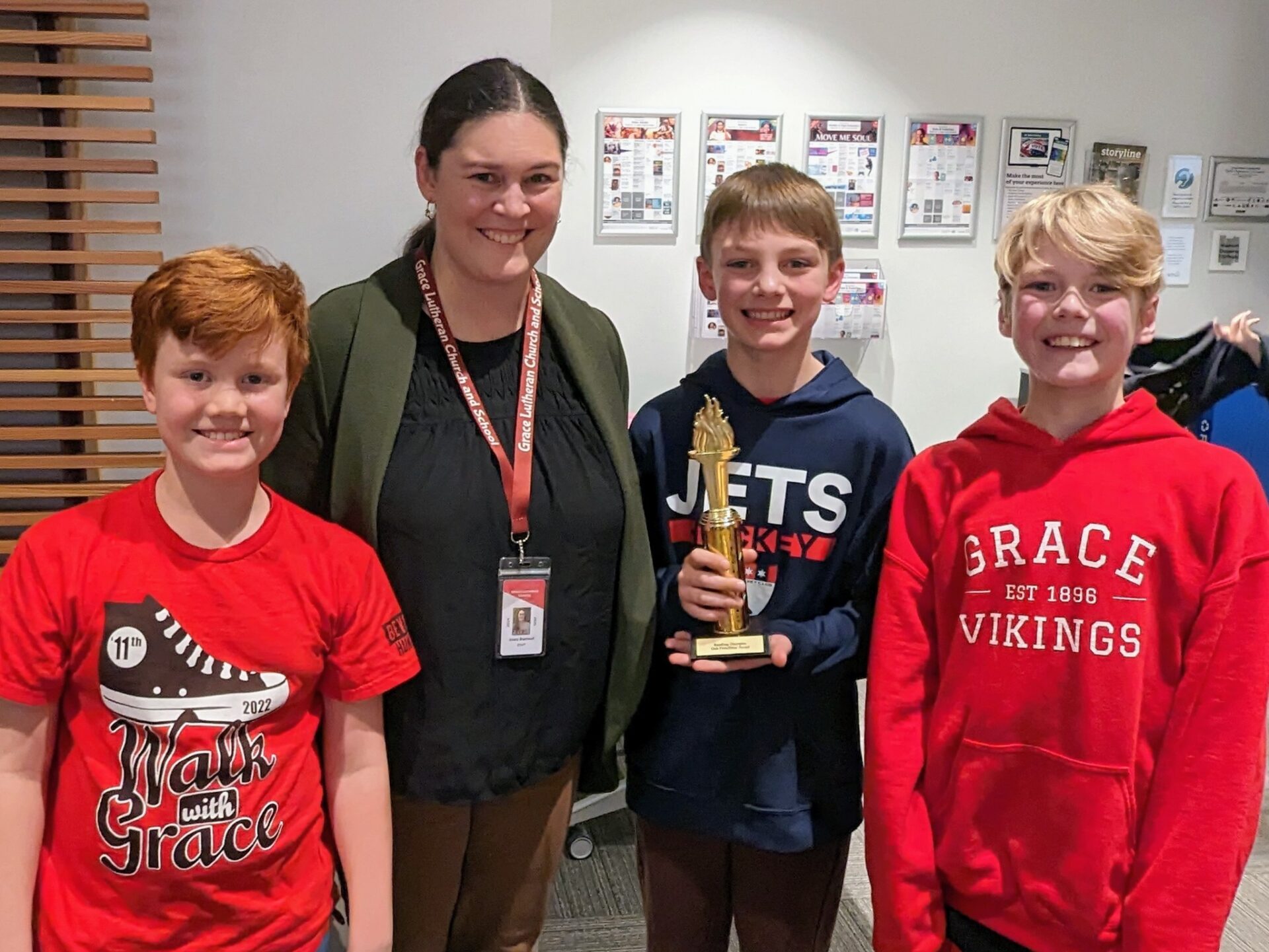 Reading Olympic Champions! - Grace Lutheran School